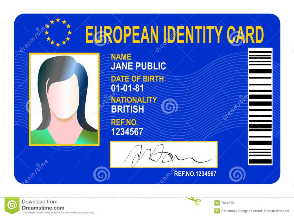NA Law Solicitors European ID cards/ border changes